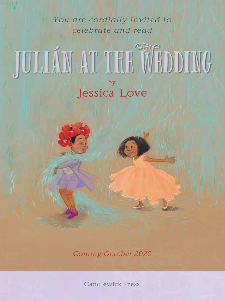 Julian at The Wedding Author Q&A | PDF