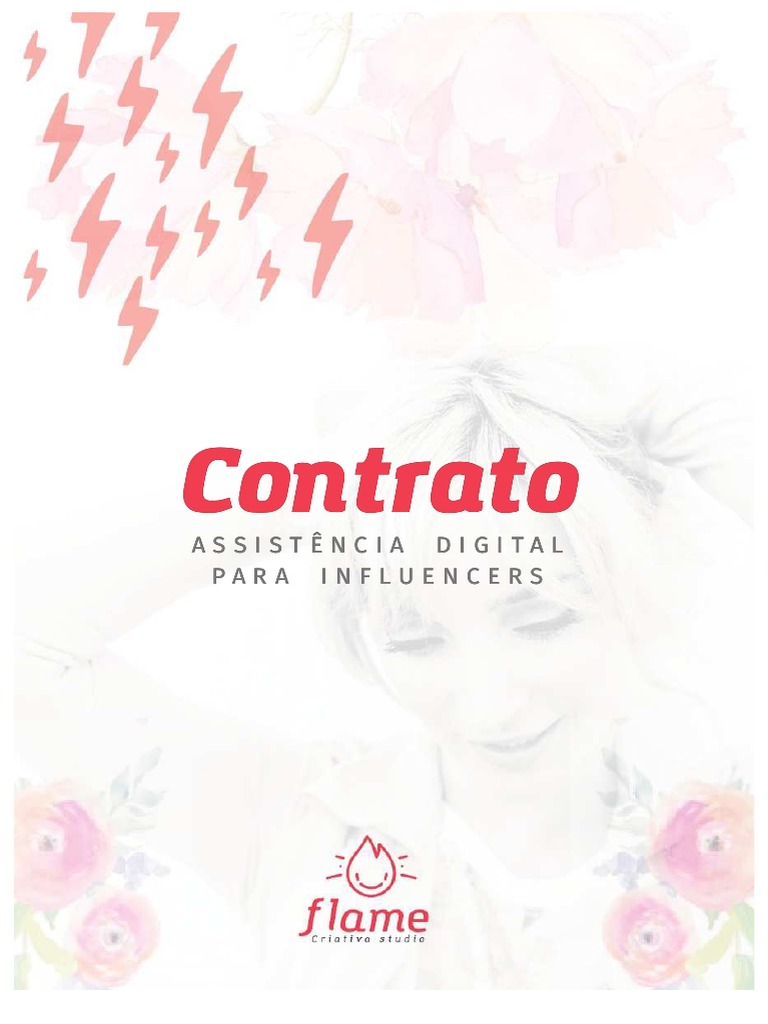 Contrato Modelo para Influencer PDF | PDF | Business