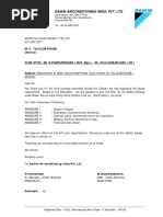 Daikin AC Service Request Guide | PDF