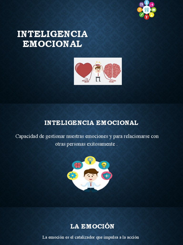 Diapositiva Inteligencia Emocional Pdf Inteligencia Emocional Las