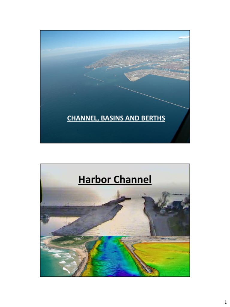 Harbor Channel: Channel, Basins and Berths | PDF | Flight Dynamics ...