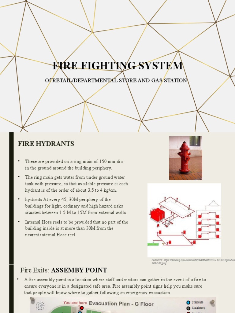 Fire Fighting System Ashish | PDF | Safety | Nature
