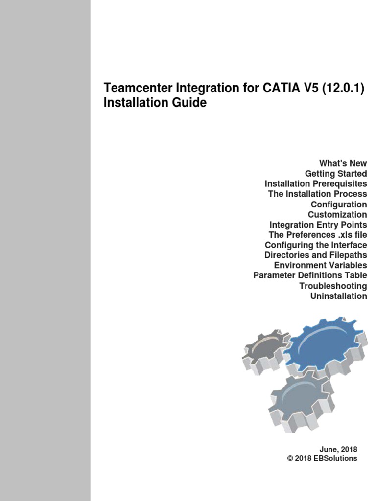 Teamcenter Integration For CATIAV5 InstallationGuide PDF | PDF | Product Lifecycle | Application ...