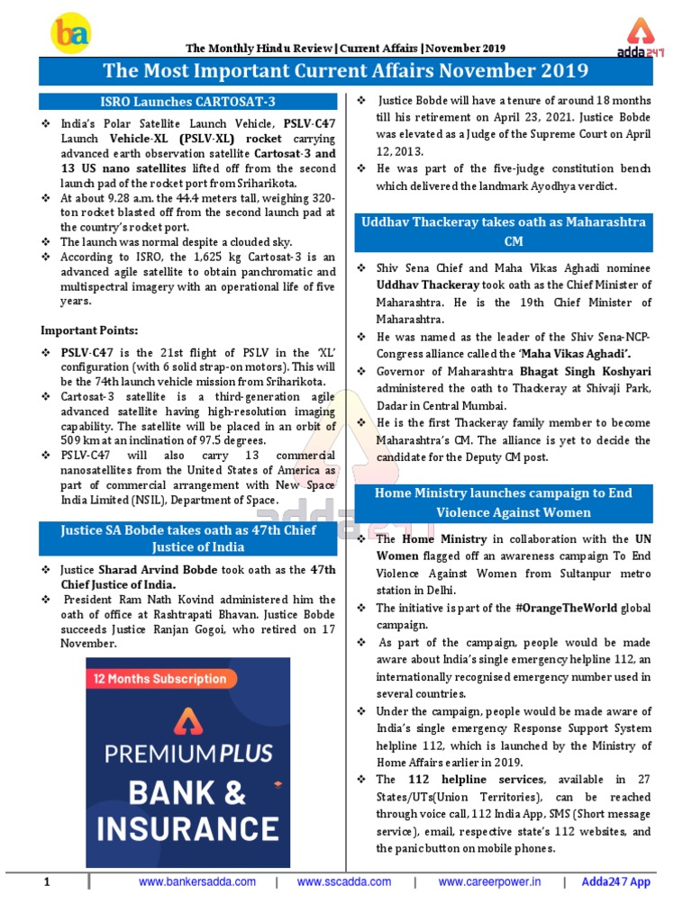 CA 2019 11 November PDF | PDF