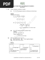 CSEC Past Papers On STATISTICS | PDF | Chart | Statistics