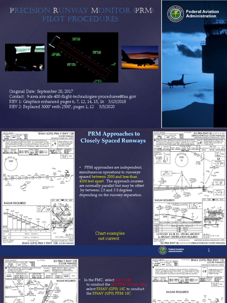 PRM Training | PDF | Air Traffic Control | Aeronautics