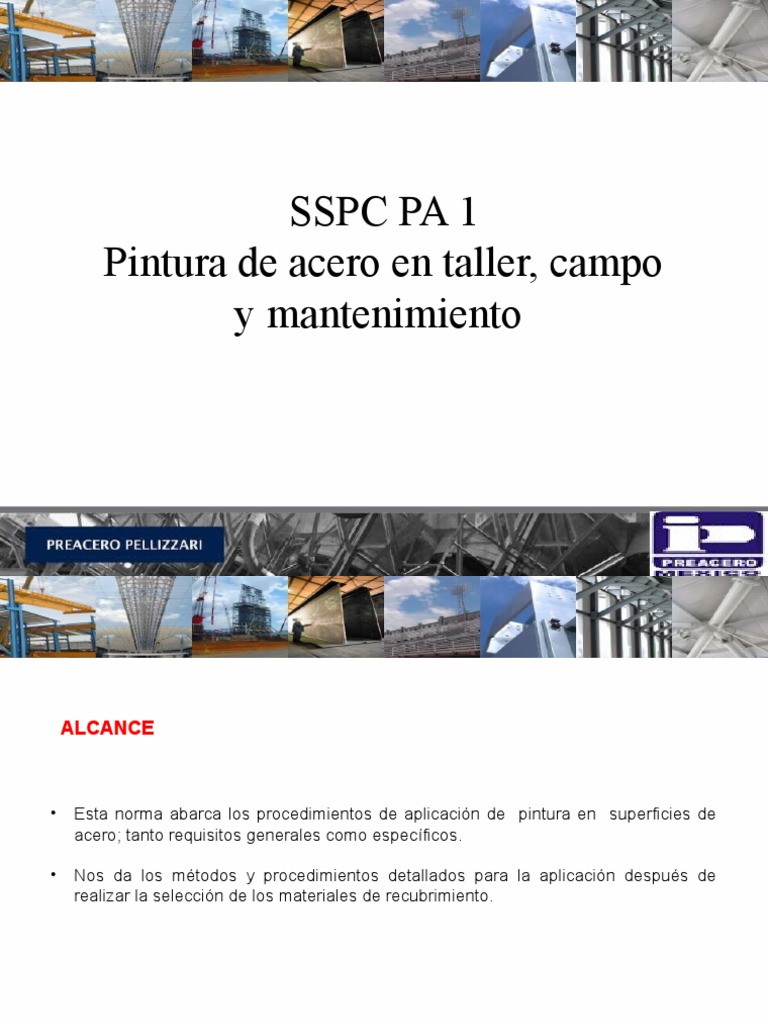 SSPC PA1 1 - Manejo y Almacenamiento Del Recubrimiento | PDF | Pintar ...
