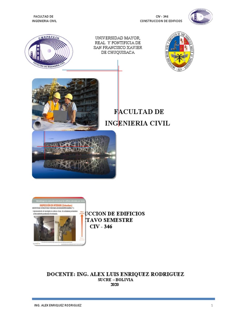 CAPITULO 4, Construcción de Edificios Bolivia | PDF | Elementos arquitectónicos | Ingeniero civil