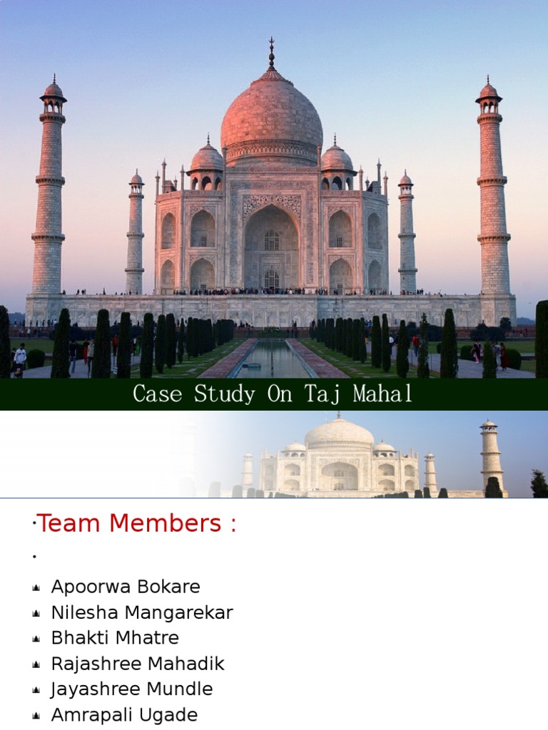 Acid Rain Effects On Taj Mahal