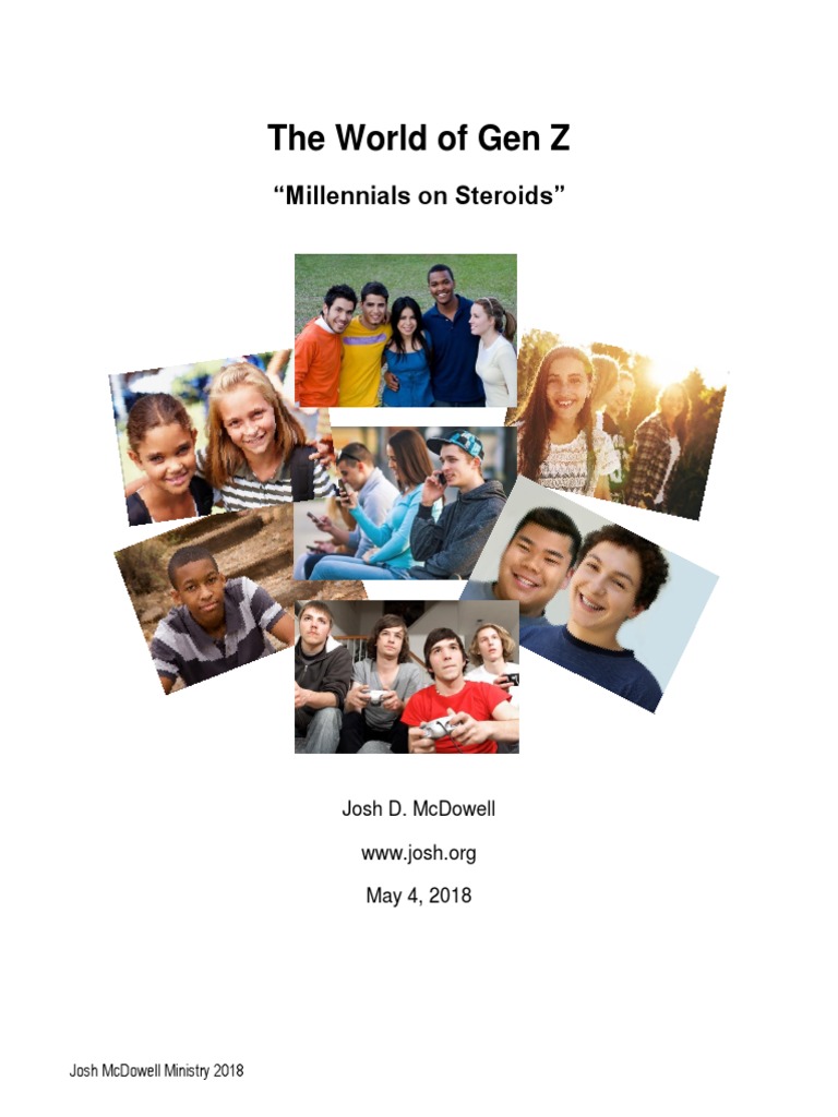The World of Gen Z Portfolio FINAL | PDF | Millennials | Adolescence