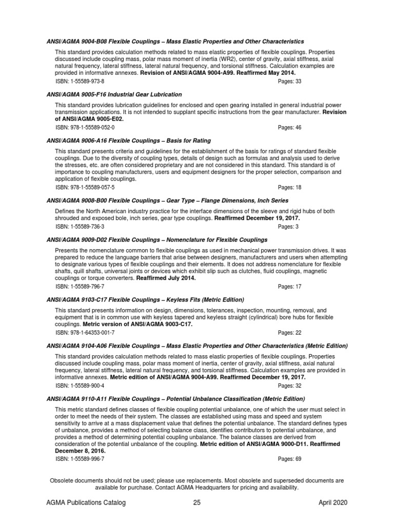 AGMA Gear Standards Overview | PDF | Stiffness | Mechanical Engineering