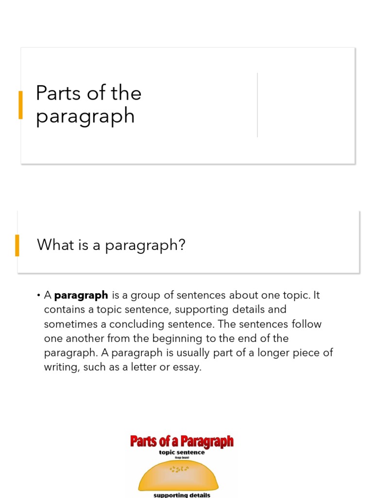 Understanding Paragraph Structure | PDF