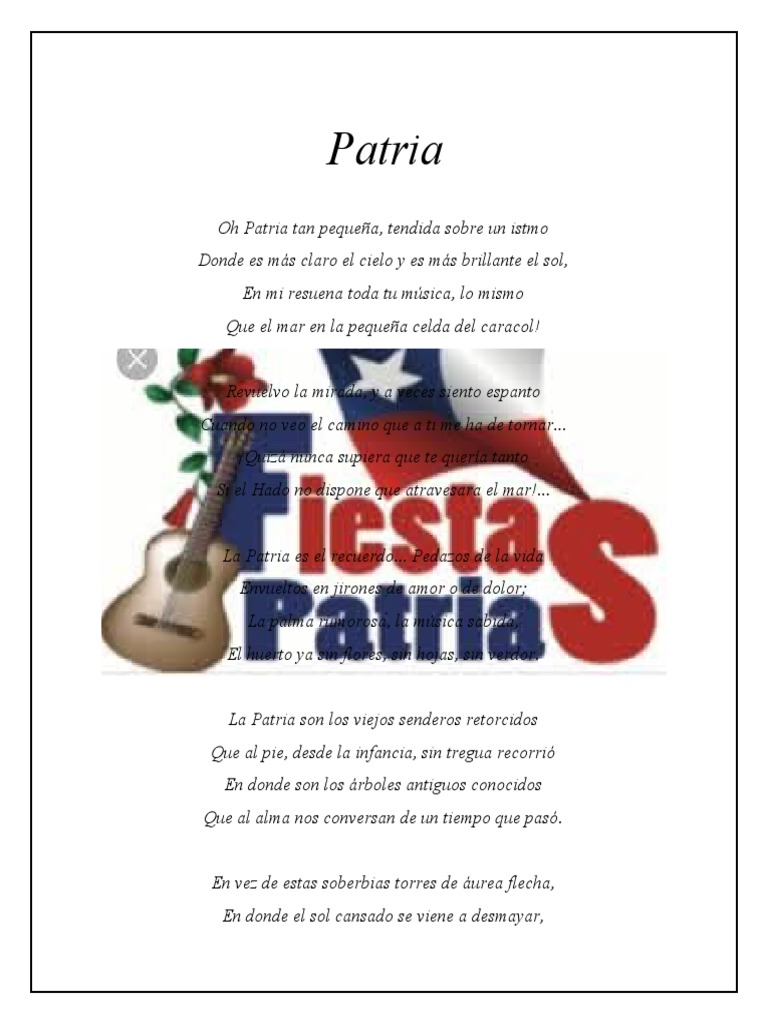 Poesias Patrioticas | PDF
