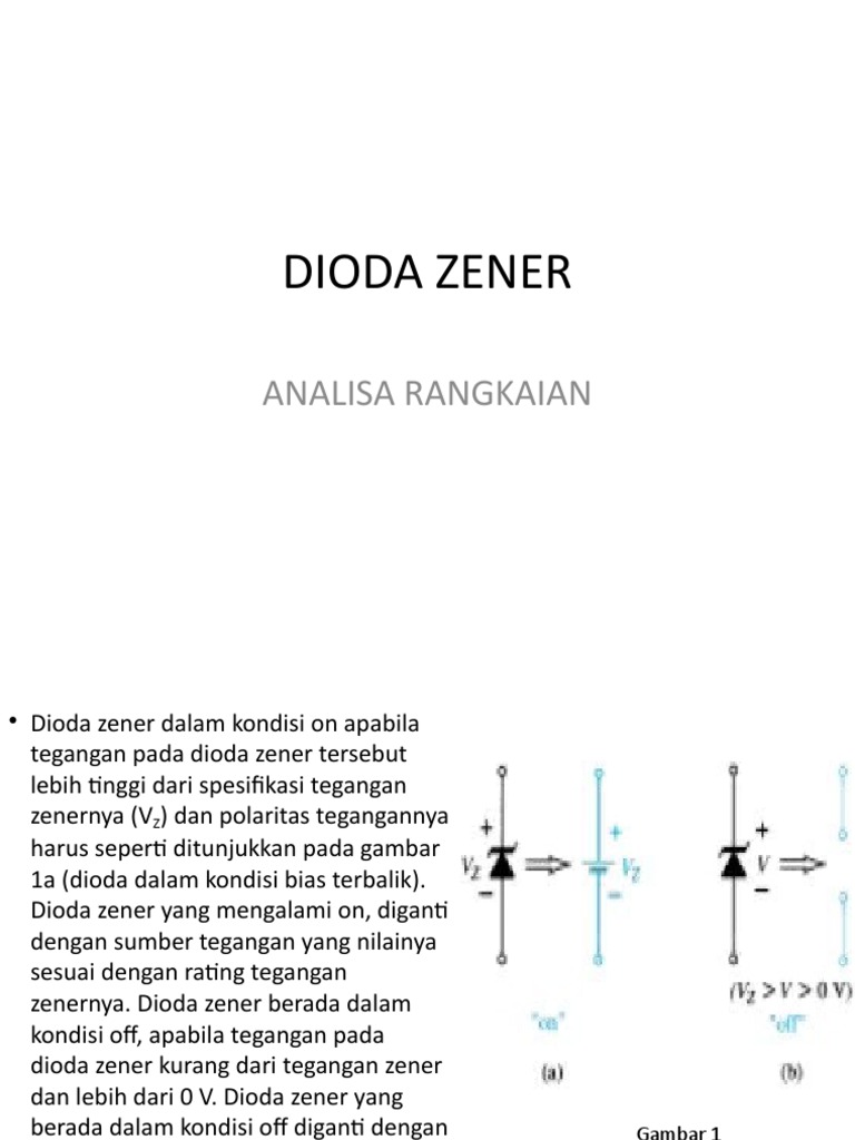 Dioda Zener | PDF