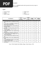 Utrecht Work Engagement Scale | PDF