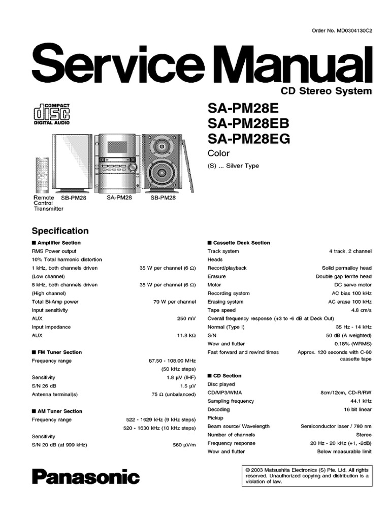 Service Manual - Manualzz PDF | PDF