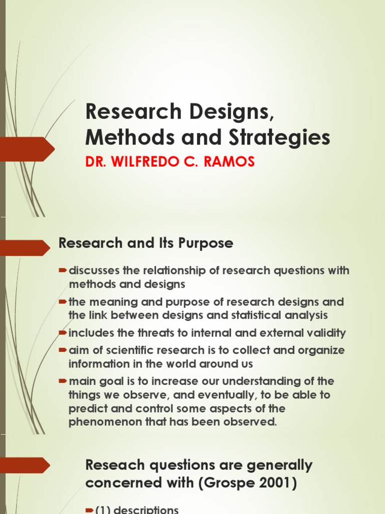 Designs Methods Strategies | PDF | Sampling (Statistics) | Qualitative ...