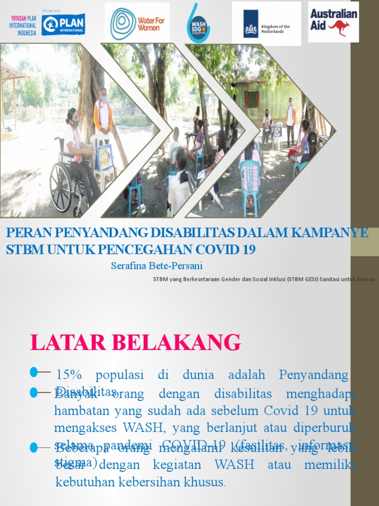 Apakah Penting STBM Untuk Disabilitas | PDF