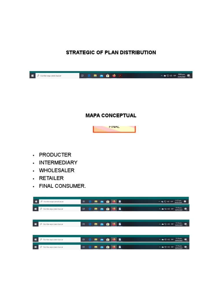 Strategic Distribution Plan Overview | PDF