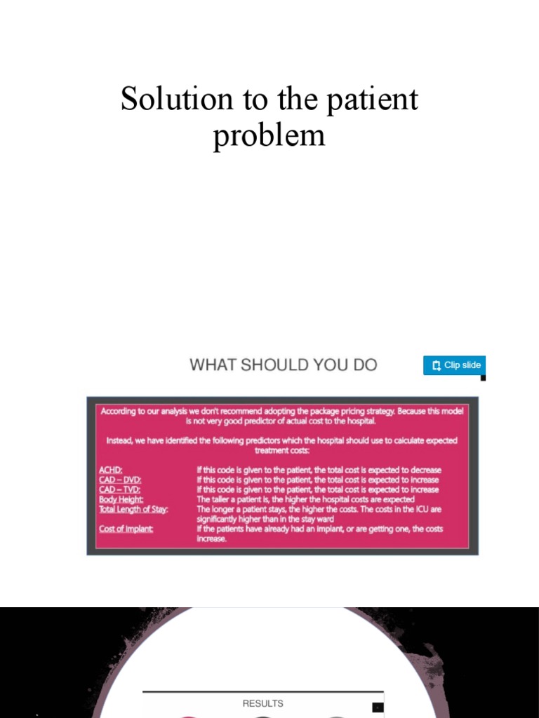Solution To The Patient Problem | PDF
