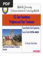 Understanding Exit and Critical Gradients | PDF | Soil Mechanics | Dam