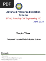 Drip Irrigation Project | PDF | Irrigation | Water Management