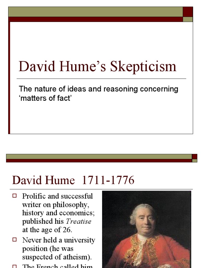 David Hume's Skepticism | PDF | David Hume | Empiricism