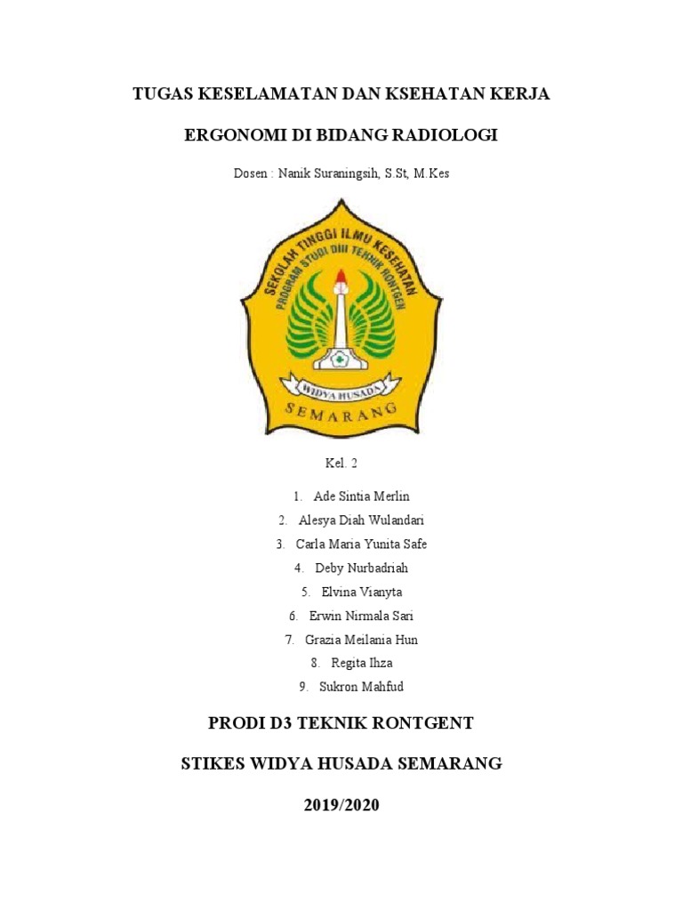 Tugas K3 Ergonomi Kel.2 | PDF
