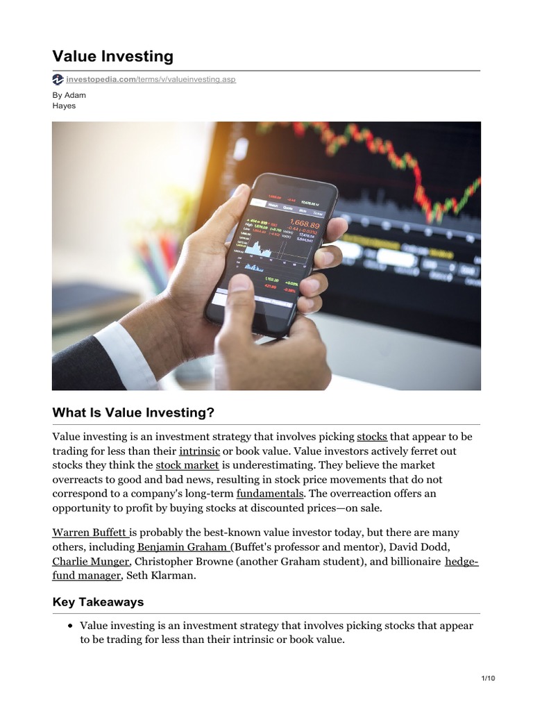 What Is Value Investing? | PDF