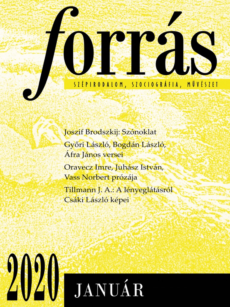 Forrás, 2020 | PDF