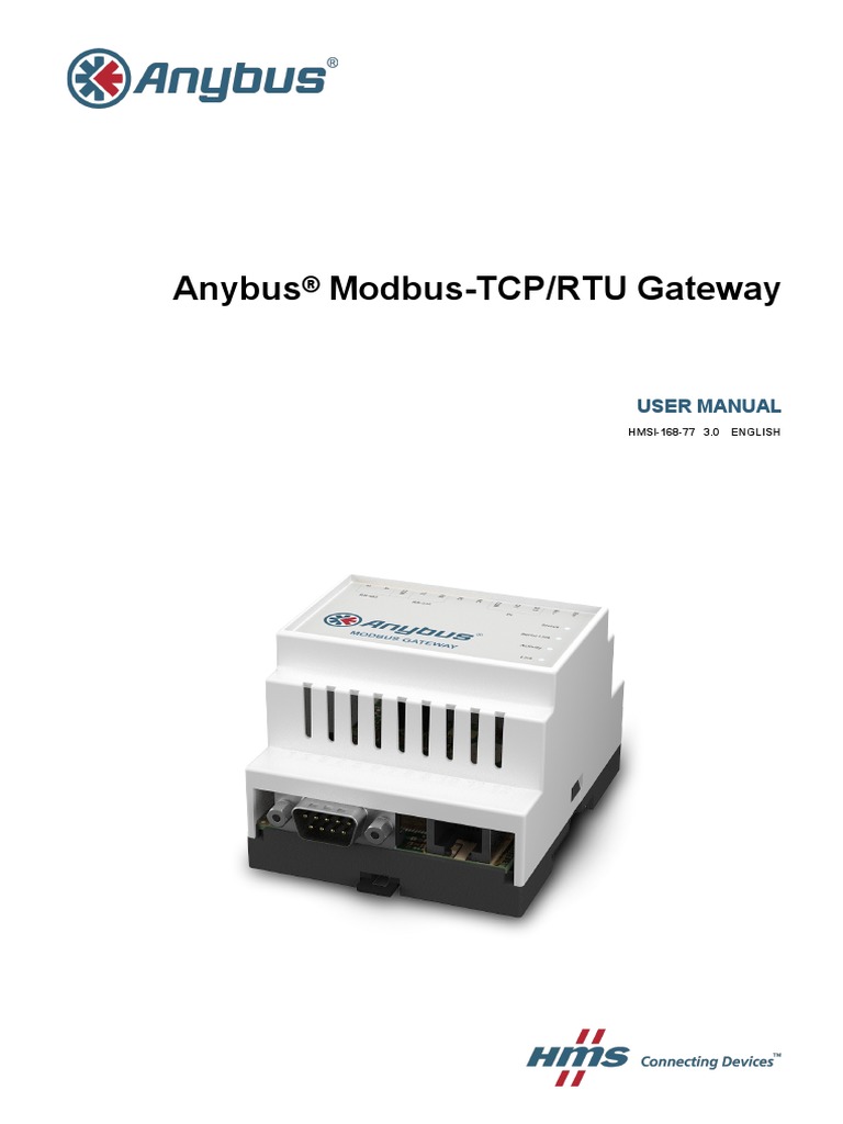 Anybus Modbus-TCP/RTU Gateway: User Manual | PDF | Ip Address ...