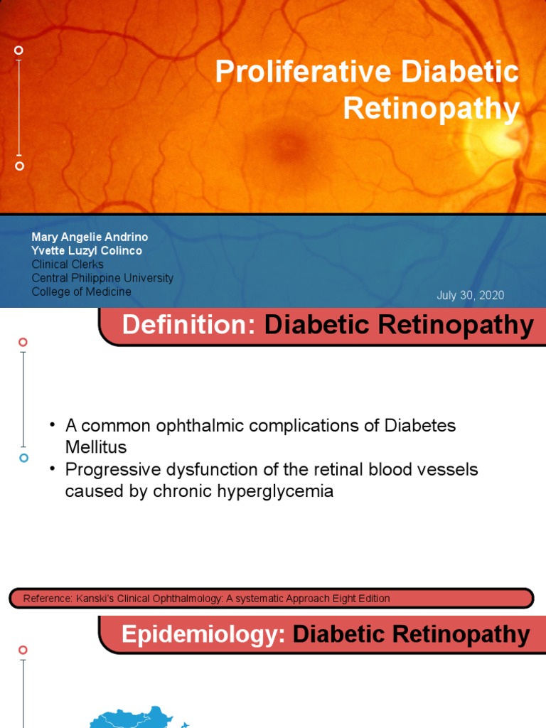 Proliferative Diabetic Retinopathy | PDF | Diabetes | Medicine