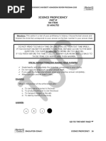 Science 10 Pretest | PDF | Plate Tectonics | Electromagnetic Spectrum