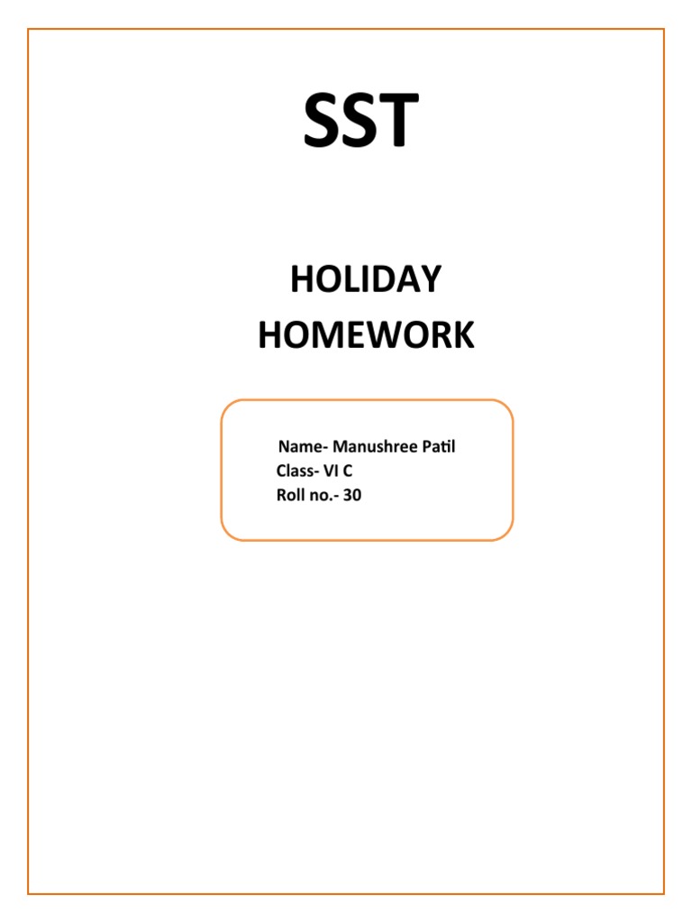 SST Holiday Homework | PDF | Satellite | Aerospace Engineering