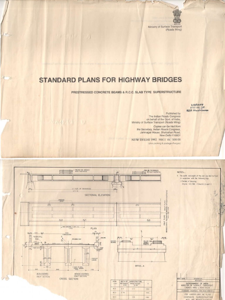 PSC Standard Drawing PDF | PDF | Structural Engineering | Building ...