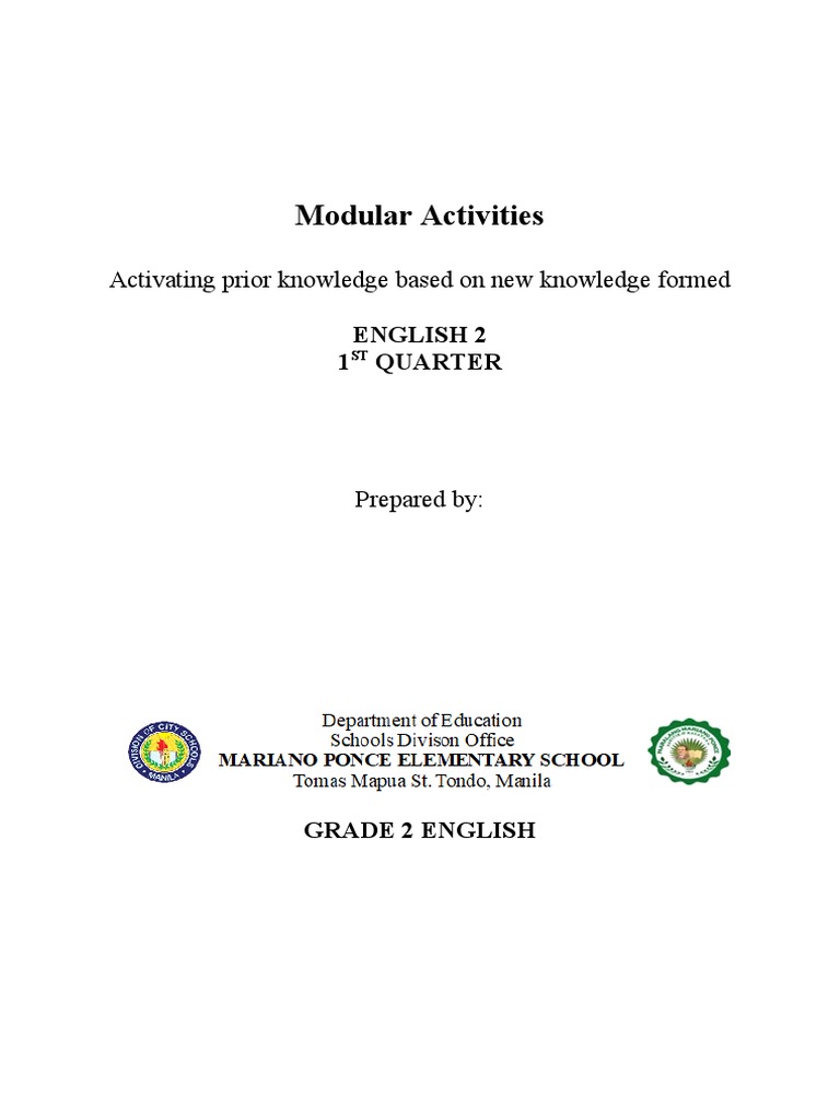 Module gr2 English | PDF | Phonics | Learning