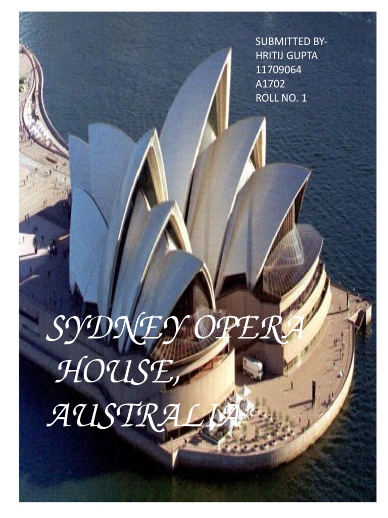 Opera House Report | PDF | Economic Sectors