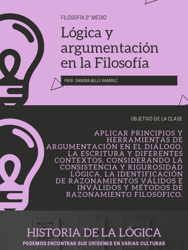 Lógica y Argumentación en La Filosofía | PDF | Verdad | Proposición