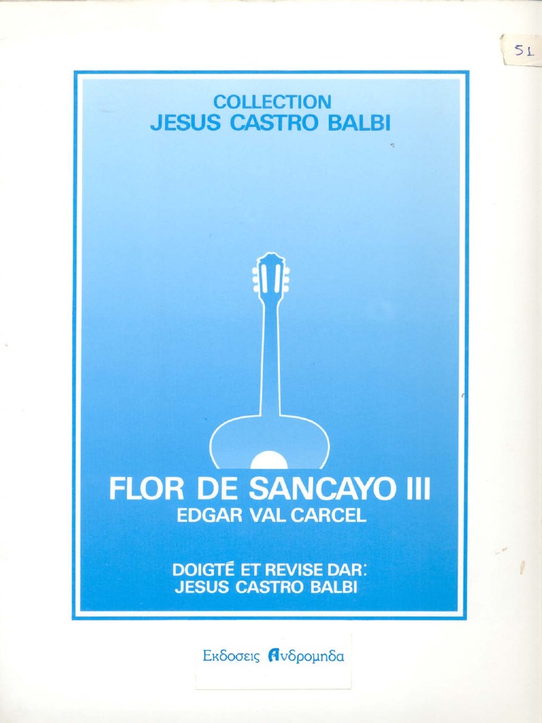 Edgar Valcarcel - Flor de Sancayo III PDF | PDF