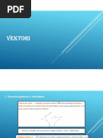 Vektori (Riješeni Zadaci) | PDF