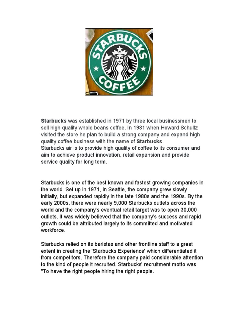 Document (20) Starbucks HR | PDF | Human Resource Management | Starbucks