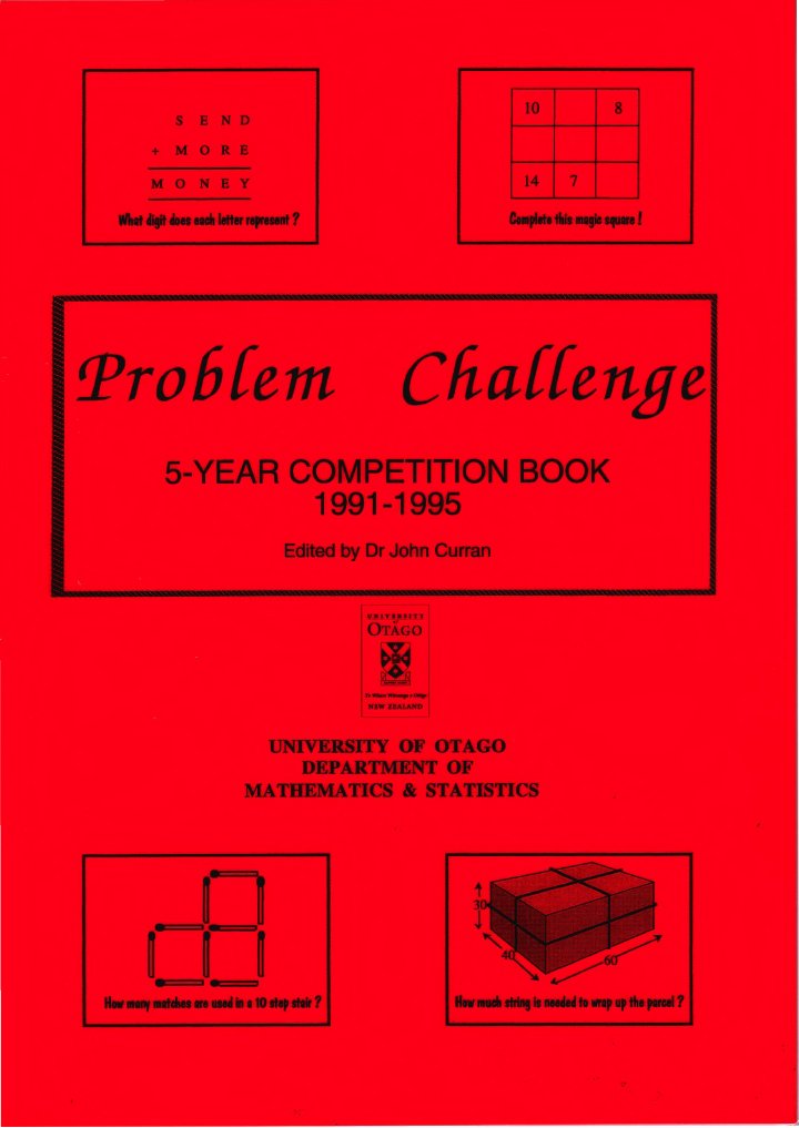 Problem Challenge Competition Book 1 | PDF