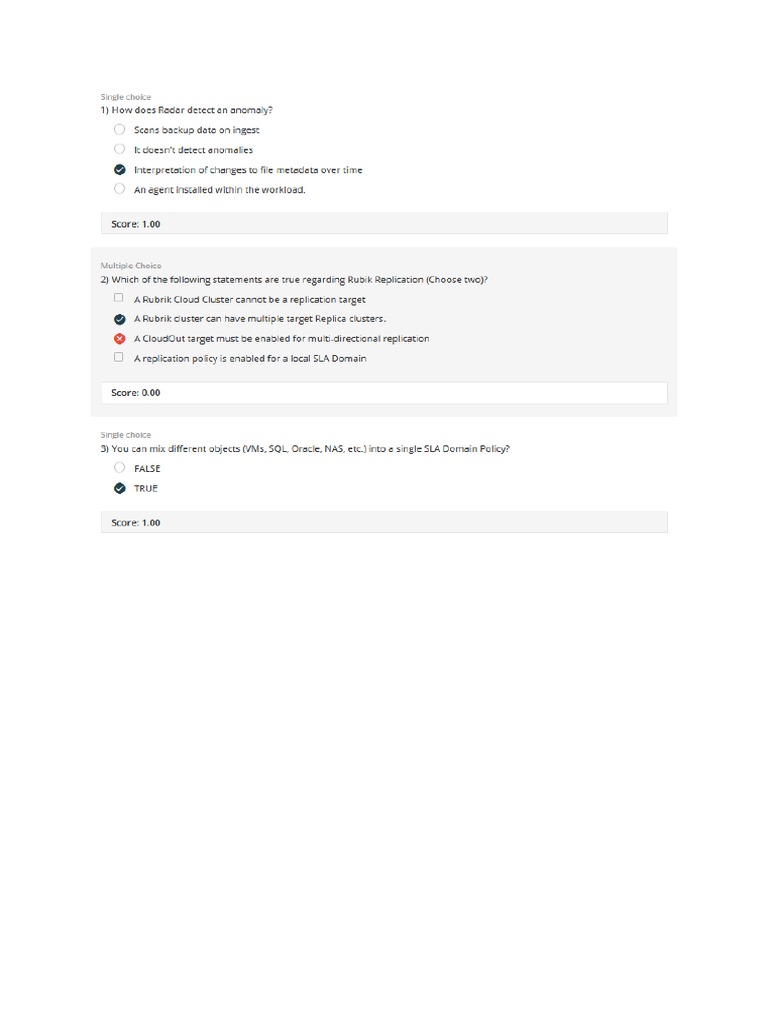Rubrik Certified Implementation Engineer (RCIE) PDF | PDF