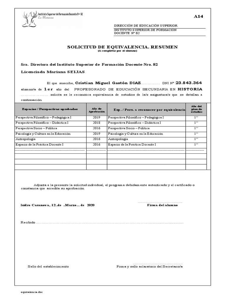 Certificado De Equivalencia De Escuela Secundaria Escuela Secundaria