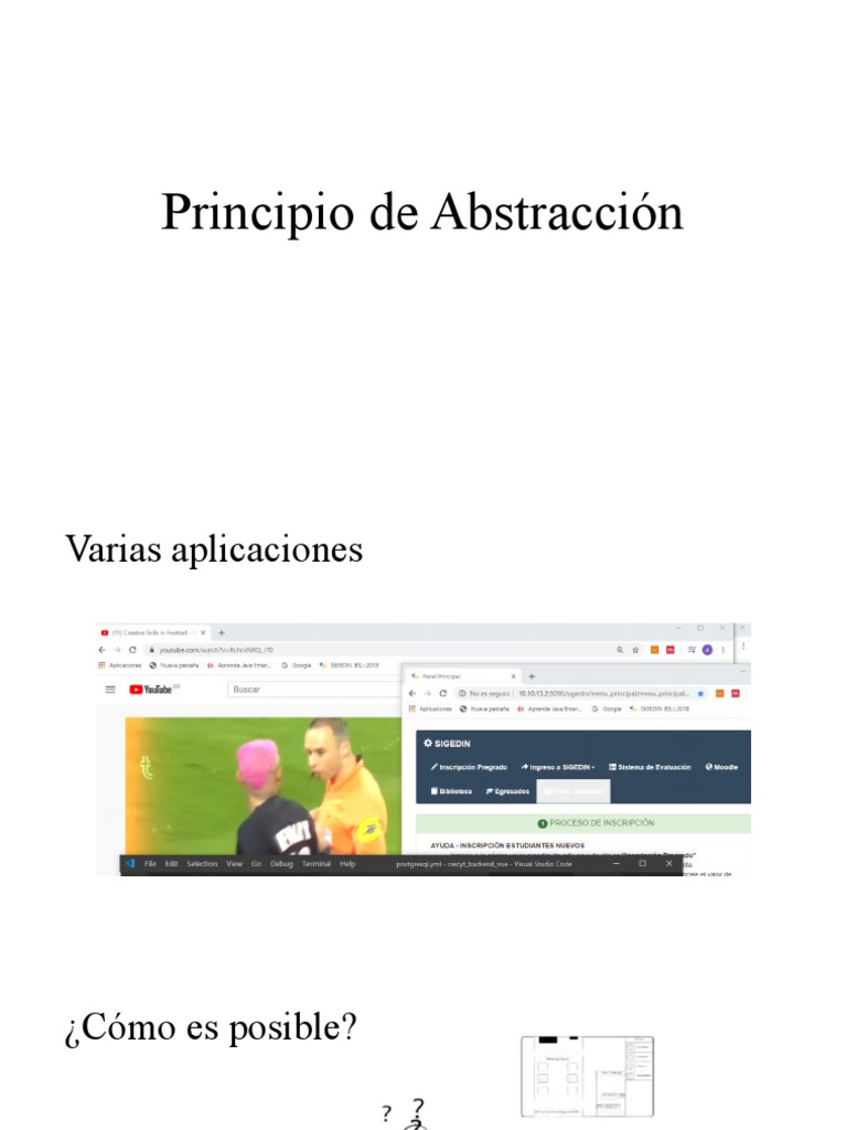 1 Principio de Abstraccion | PDF