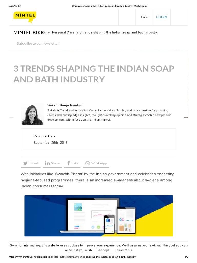 3 Trends Shaping The Indian Soap and Bath Industry PDF | PDF | Consumer ...