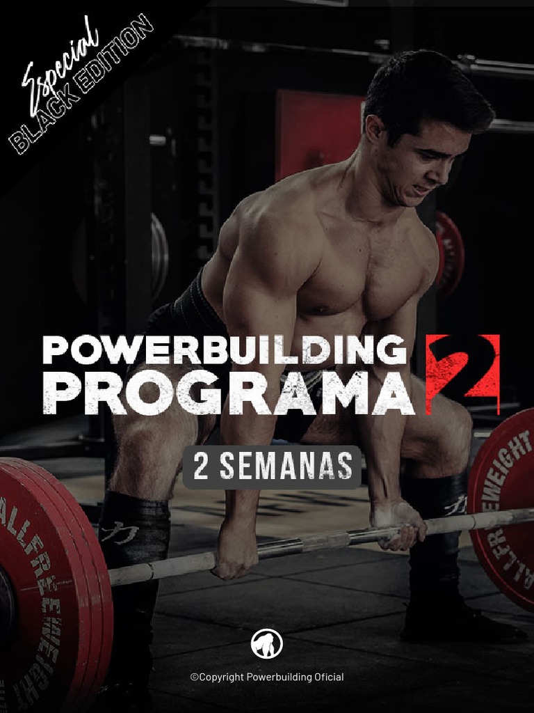 Programa Powerbuilding 2weeks PDF | PDF | Derechos de autor | Ejercicio físico