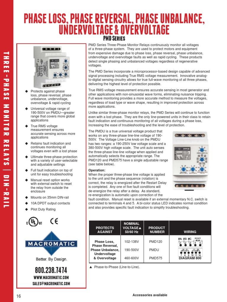 Industrial Motor Protection Relays | PDF | Relay | Switch