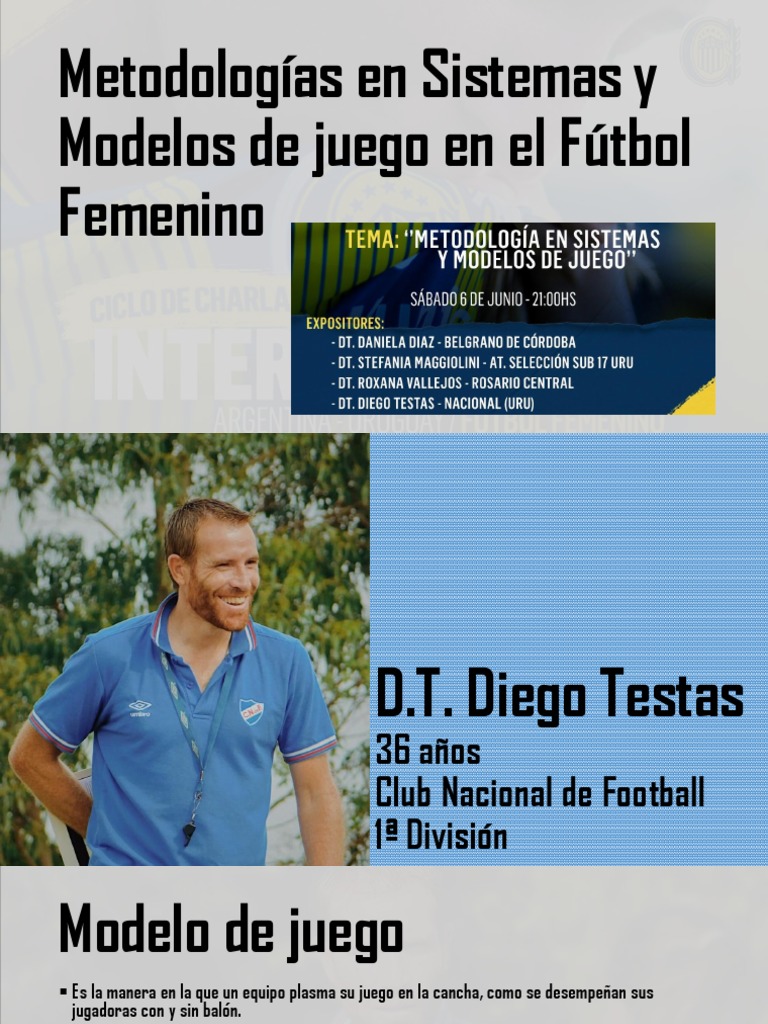 Presentación Diego Testas | PDF | Asociación de Futbol | Deportes