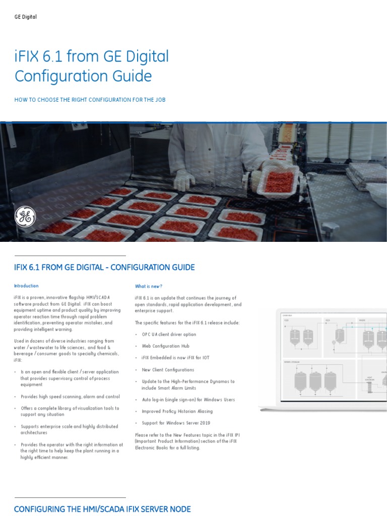 iFIX 6.1 From GE Digital Configuration Guide: How To Choose The Right ...